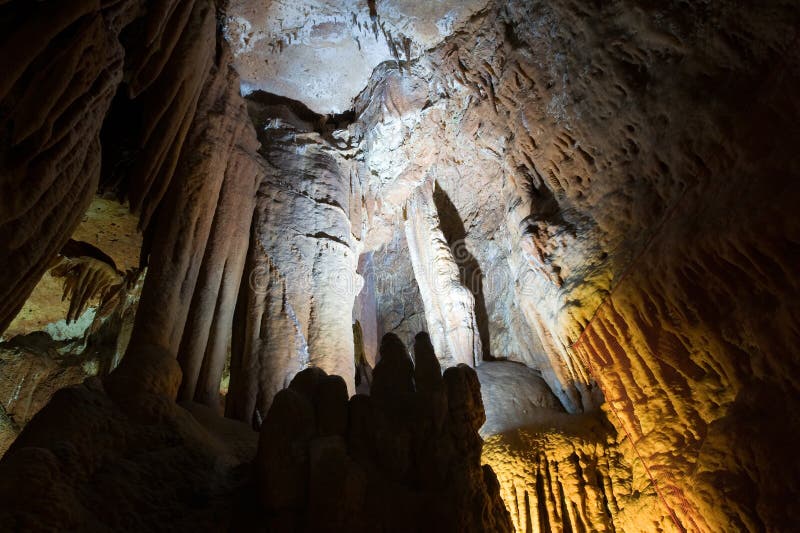 Inside a cave stock photo. Image of pattern, prehistoric - 26610946