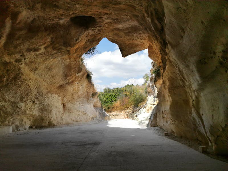 Inside a cave stock photo. Image of israeli, inside - 147284496