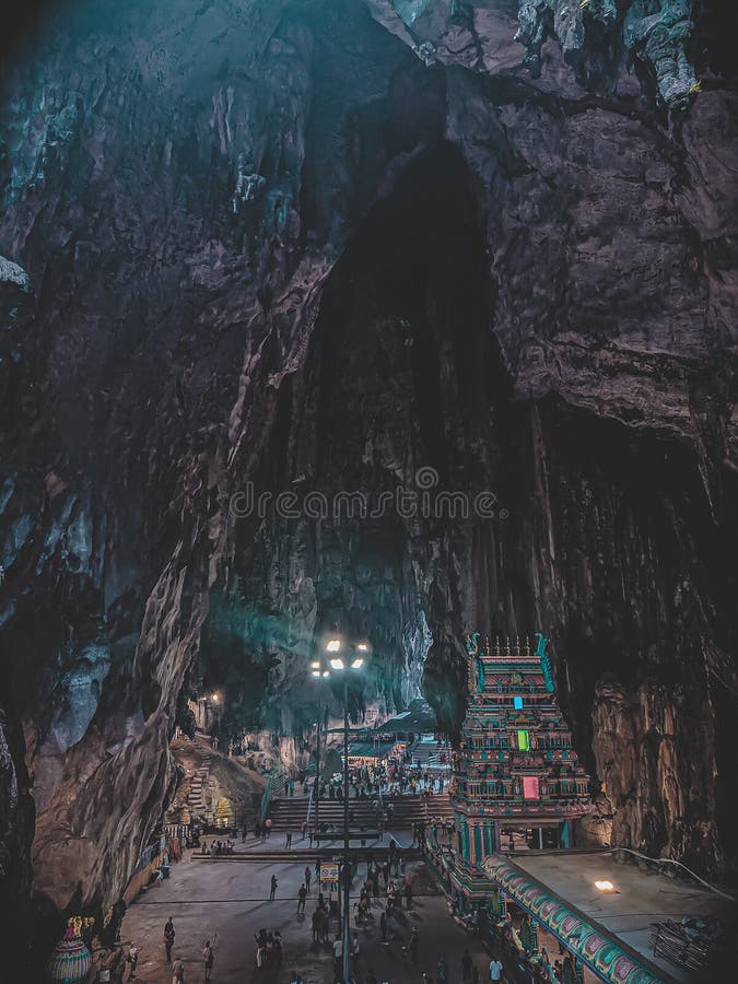 Inside the Cave of Batu Cave Stock Image - Image of inside, batu: 160883165