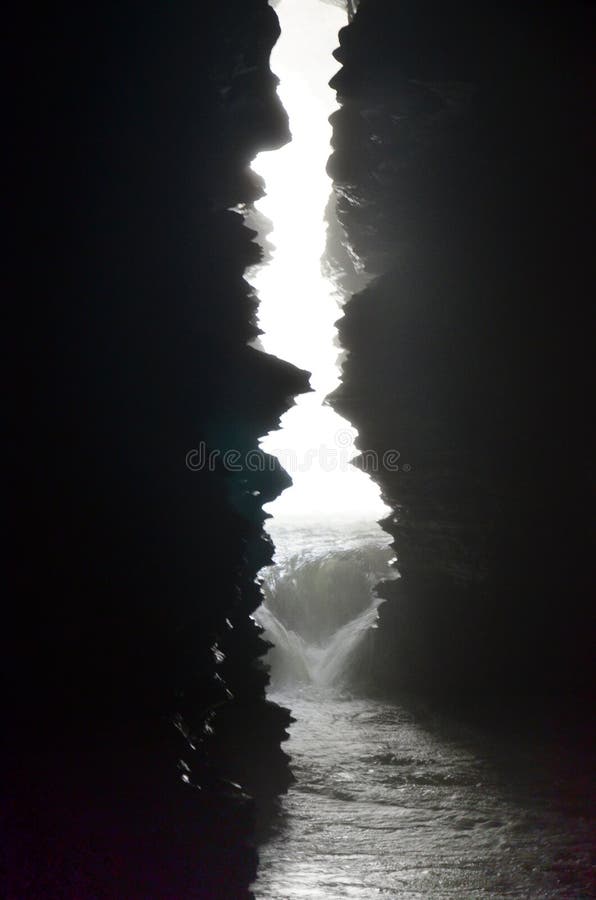 Hell S Falls or Devil Waterfall at Pokhara in Annapurna Valley Stock ...