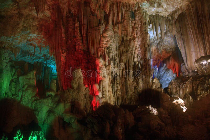 Inside the cave stock image. Image of formation, limestone - 134965279
