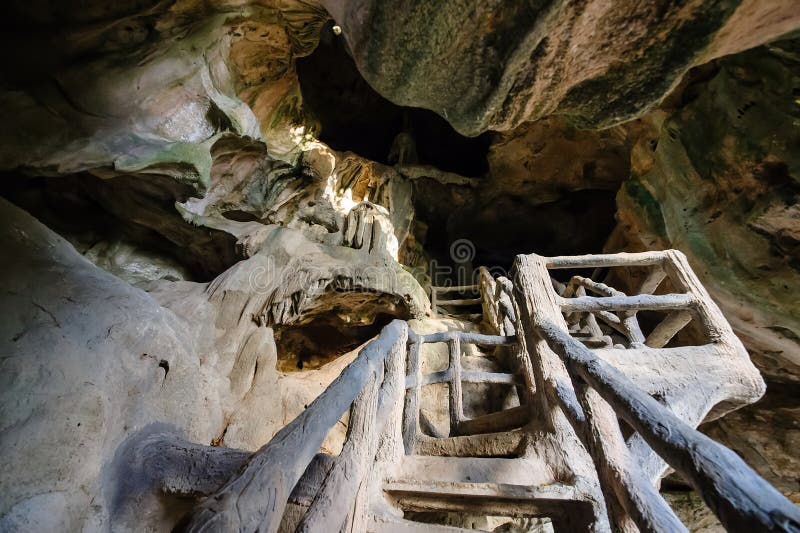 Inside a cave stock image. Image of abstract, caving - 312303523