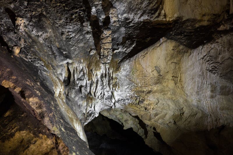 Inside the cave editorial stock image. Image of geology - 127776144
