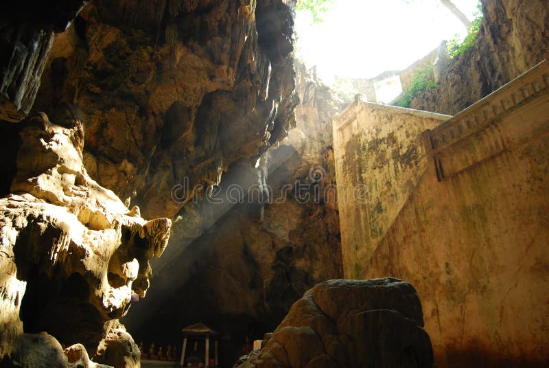 Inside the cave view. stock image. Image of cave, view - 36470681