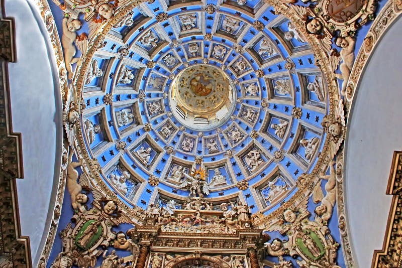 Ceiling of the Chapel of Boim in Lviv, Ukraine Editorial Photo - Image ...