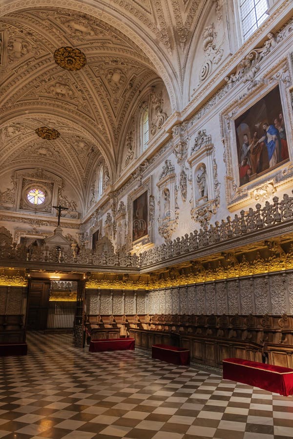 Inside the Chapel of the Cartuja Monastery Editorial Photo - Image of ...