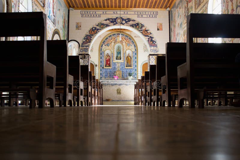 Inside the chapel stock photo. Image of chapel, artwork - 149827814