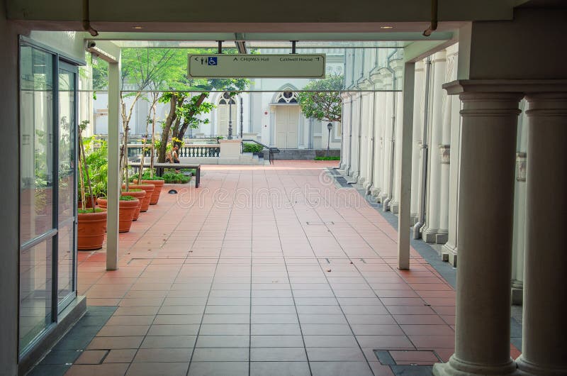 Inside CHIJMES Complex in Break Time Editorial Photography - Image of ...