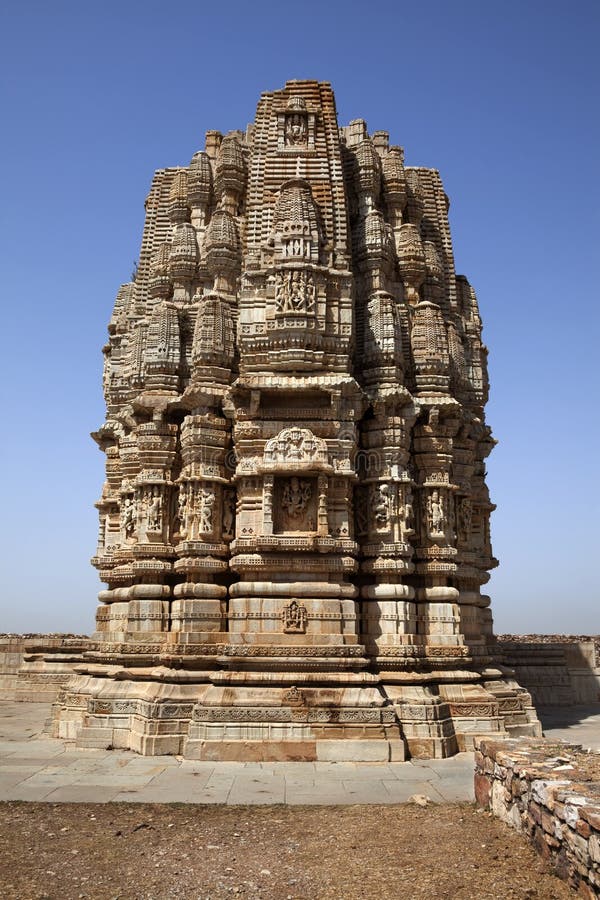 Inside the Chittorgarh Fort Aera Stock Photo - Image of fort, ruins: 12793910