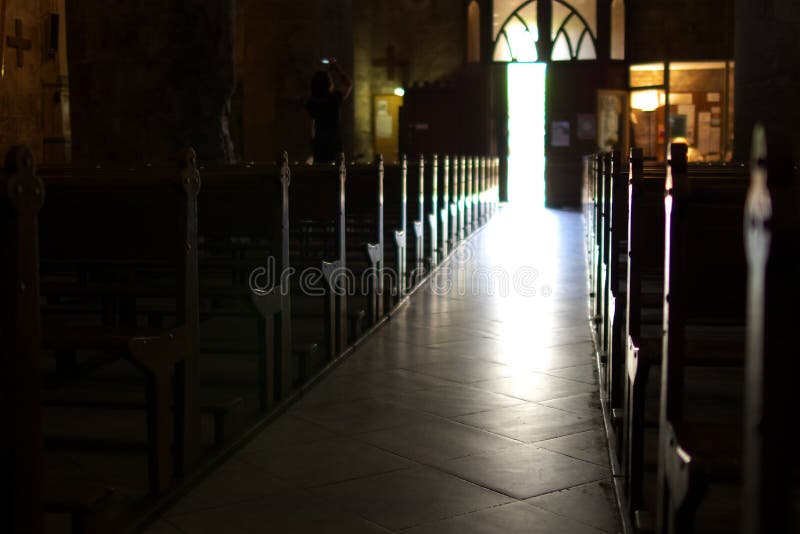 Inside a church stock photo. Image of floor, doors, inside - 10823778
