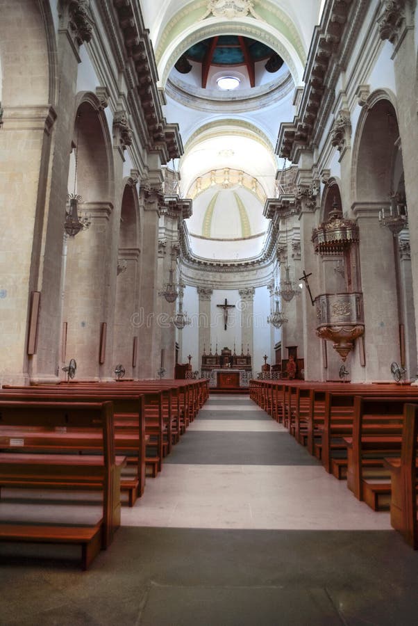Inside the church stock image. Image of italy, avola - 24300519