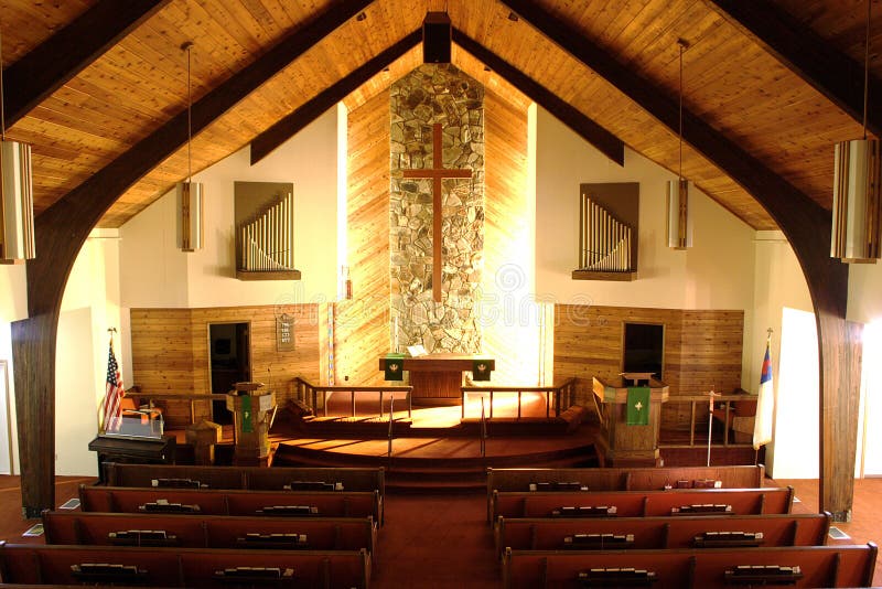 Inside a church. stock image. Image of religious, spiritual - 4110087