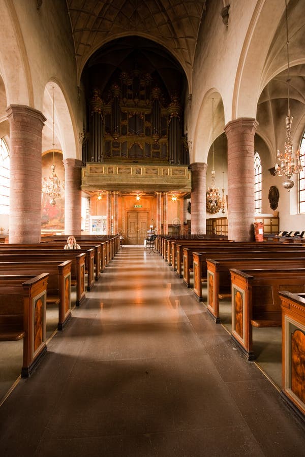 Inside the church. stock image. Image of construction - 9364577