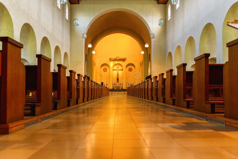 Inside the church editorial image. Image of congregation - 104549235