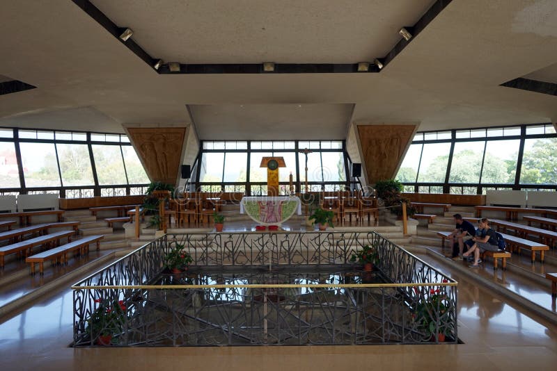 Inside church editorial stock image. Image of glass - 117939599