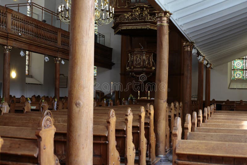 Inside a church stock photo. Image of aisle, chapel, bulgaria - 93977032