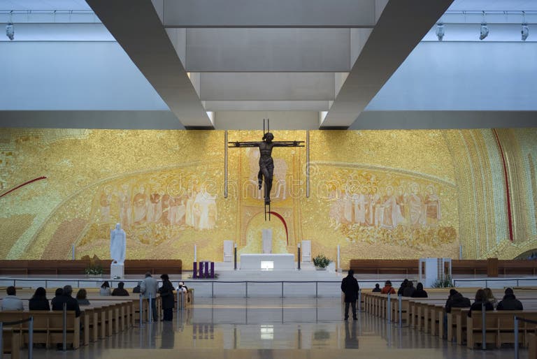 Inside the Church of the Most Holy Trinity Editorial Stock Image ...