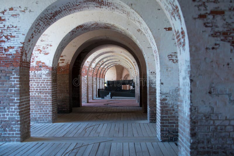 Inside a civil war fort stock photo. Image of military - 29093286