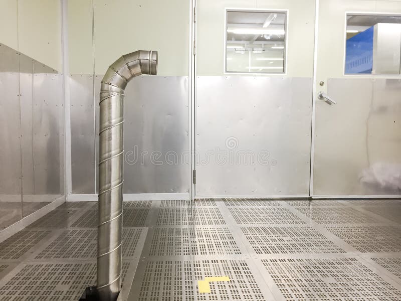 Inside Clean Room at Factory,empty Room Stock Image - Image of interior ...