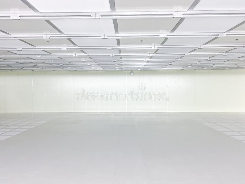 Inside Clean Room Class 1000 at Factory,empty Room Stock Photo - Image ...