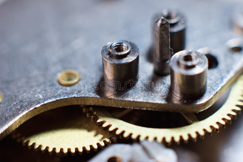 Inside Of An Clock Picture. Image: 8728716