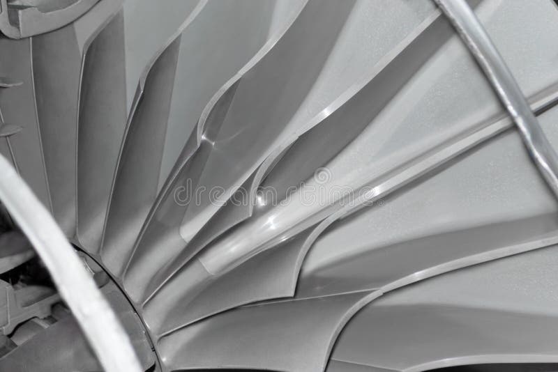 Jet engine inside stock image. Image of propeller, rotor - 103733567