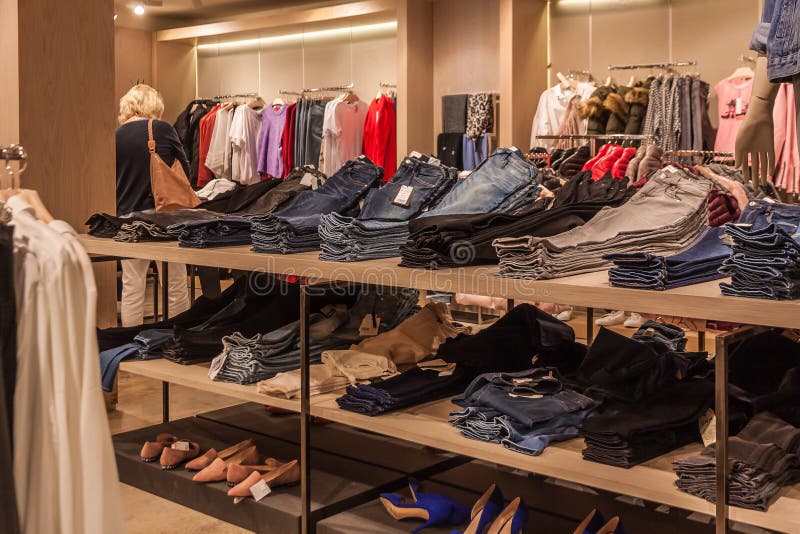 Inside a shop stock photo. Image of business, fashion - 146186854