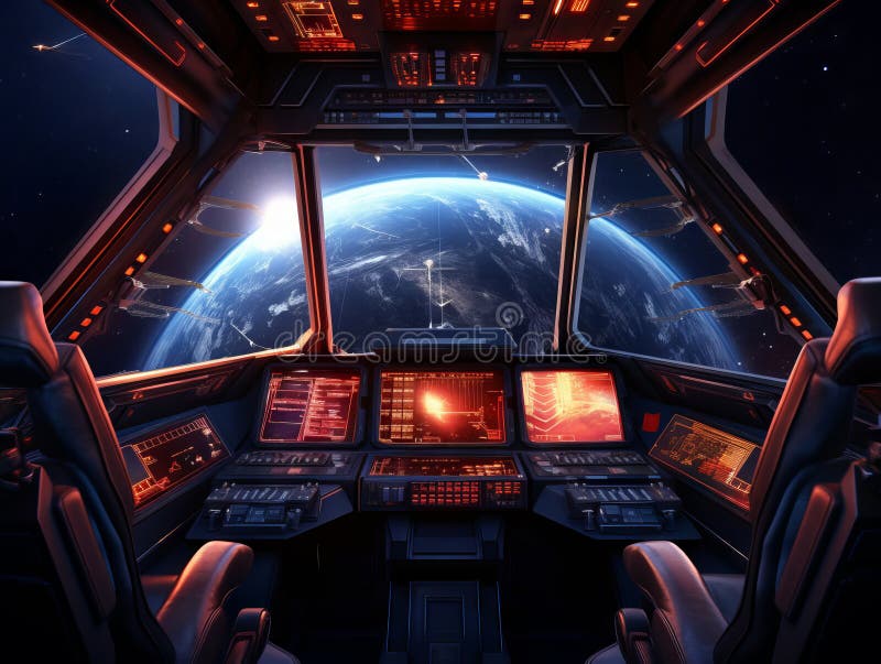 Intergallactic Spacecraft Stock Illustrations – 2 Intergallactic ...