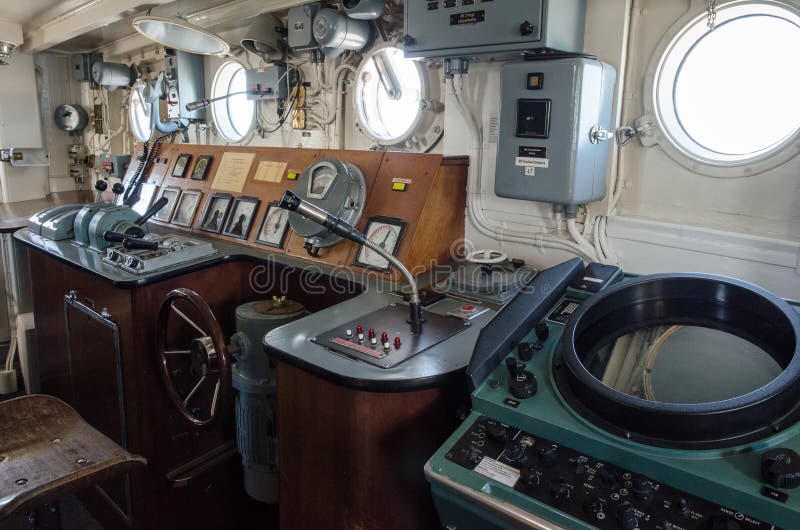 Inside the cockpit stock photo. Image of portholes, ship - 56837424