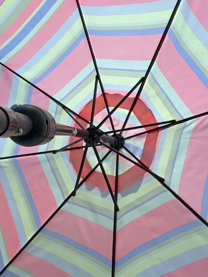 Inside of umbrella stock photo. Image of frame, protection - 301469454