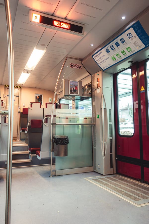 Inside commuter train stock photo. Image of transportation - 35236790