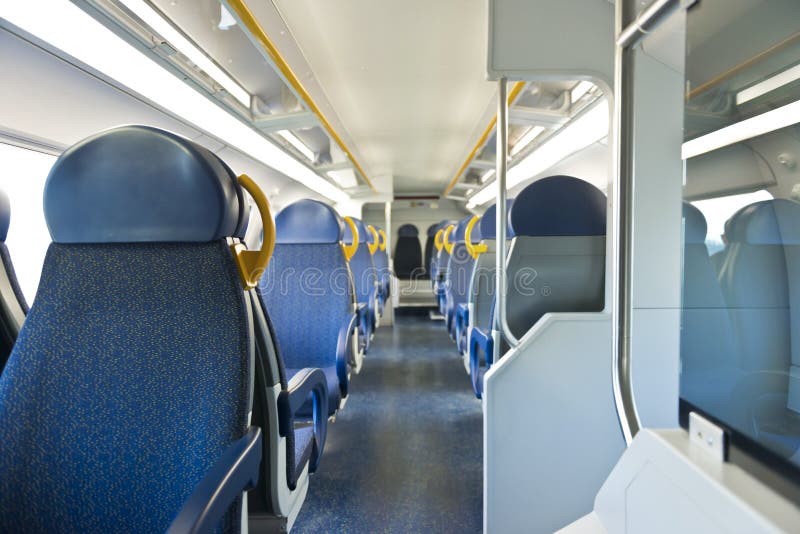 Inside commuter train stock photo. Image of transportation - 35236790