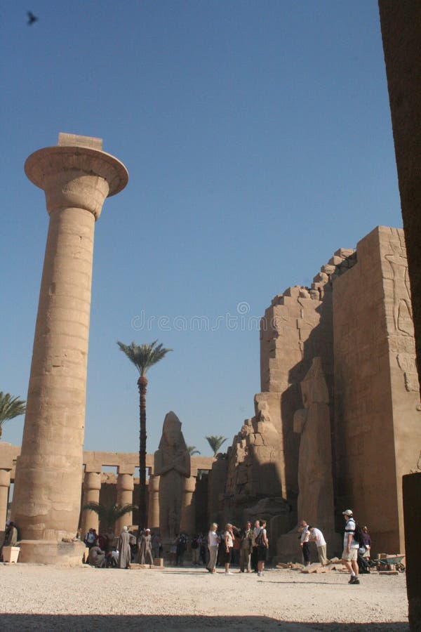 Inside the Complexe Luxor Temple Egypt Editorial Stock Image - Image of ...