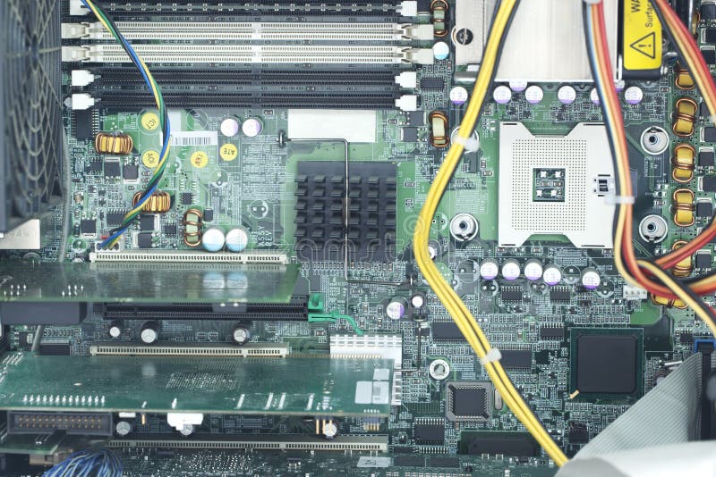 Inside a computer stock photo. Image of circuit, inside - 12122244