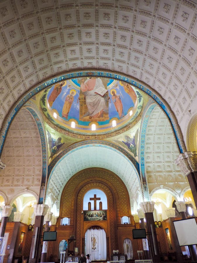 Inside coptic church editorial image. Image of coptic - 99126140