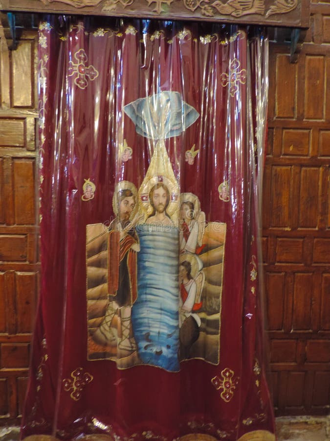 Coptic Orthodox Monastery stock image. Image of church - 99130669