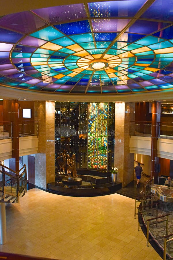 Inside Cruises Ship, stock image. Image of luxurious - 292975853