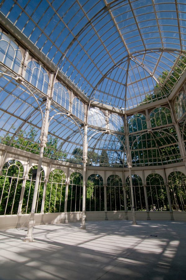 Inside the Crystal Palace stock photo. Image of park - 74982270