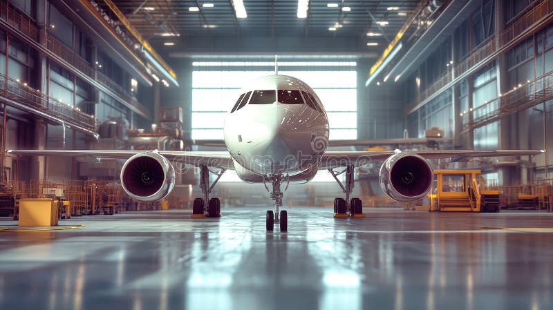 Inside a Cutting-edge Aerospace Engineering Facility, Skilled ...