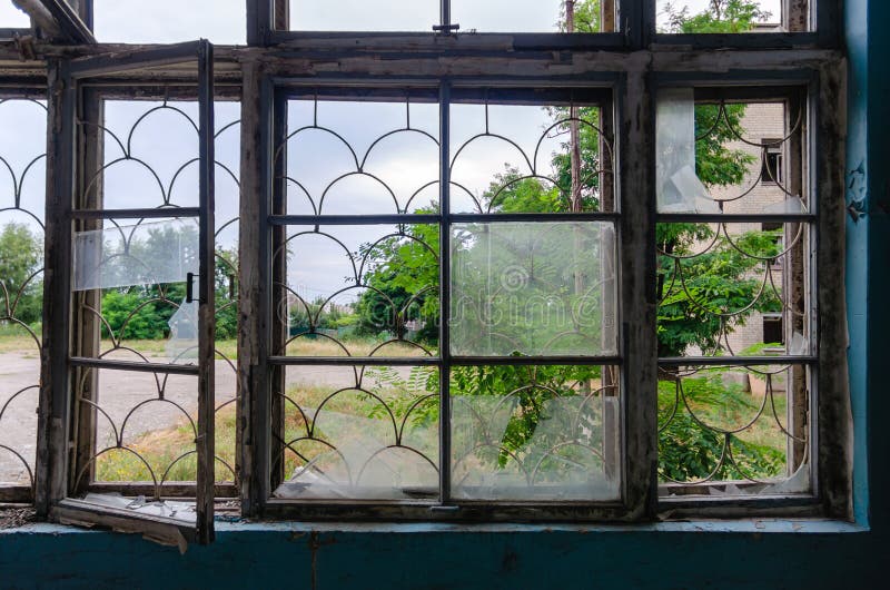 Inside a Destroyed School in Ukraine Stock Photo - Image of attack ...