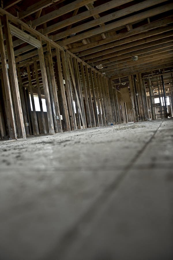 Inside destructed house stock photo. Image of aftermath - 12247350