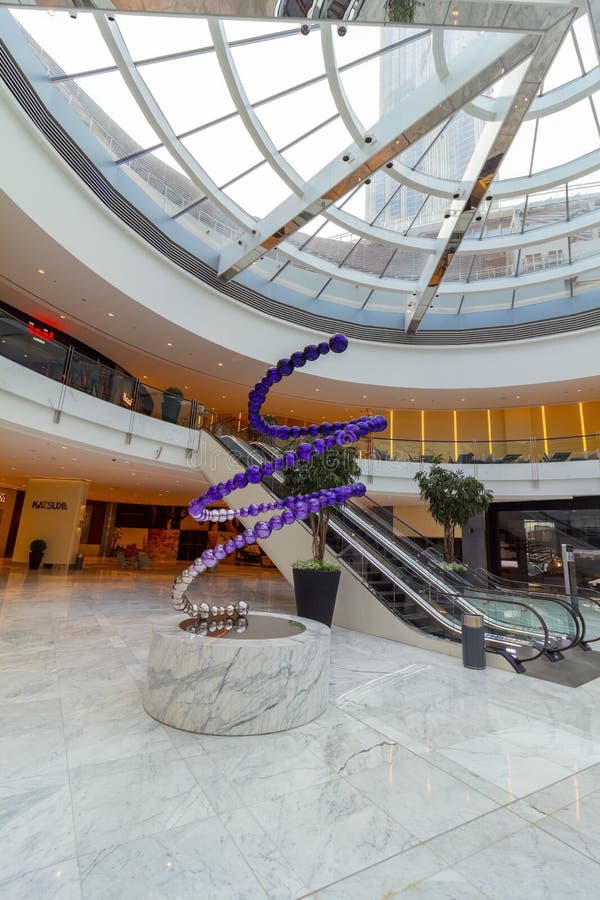 Inside Dubai Frame editorial photography. Image of contemporary - 146162722