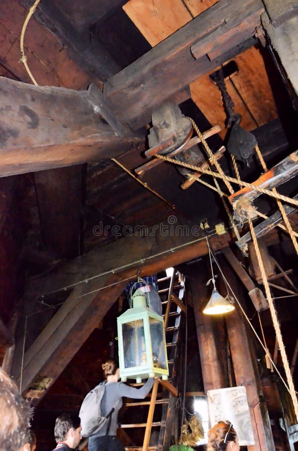 Inside a Dutch windmill editorial photography. Image of work - 92130947