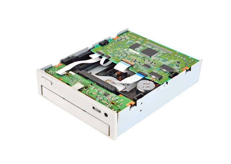 Inside dvd disk drive stock image. Image of maintenance - 46713887