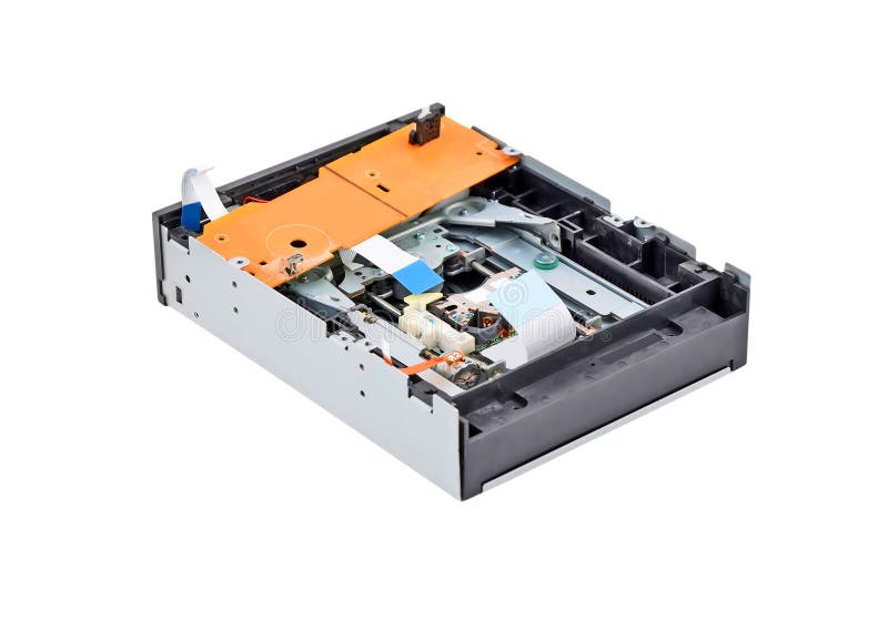 Inside dvd disk drive stock photo. Image of cmos, file - 28244210