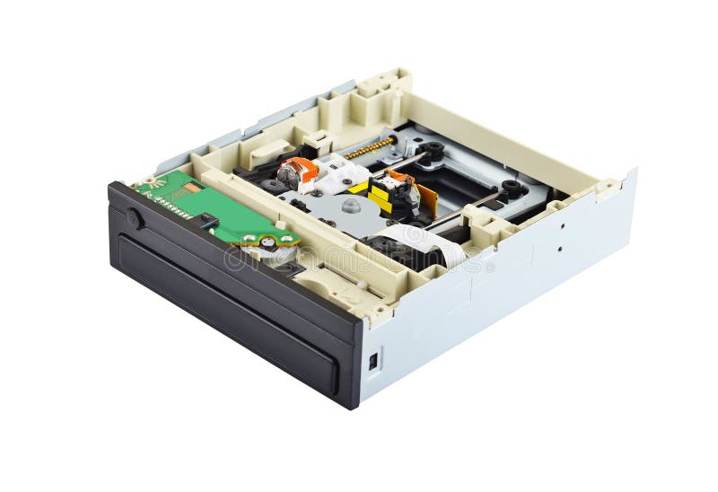 Inside DVD disk drive stock image. Image of disk, inside - 73780075