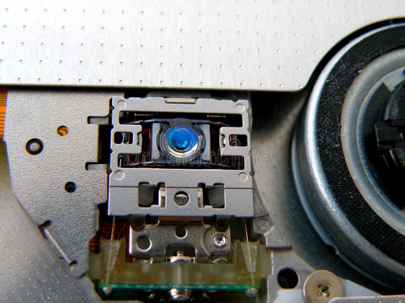 Inside dvd drive stock image. Image of mechanism, music - 6514239