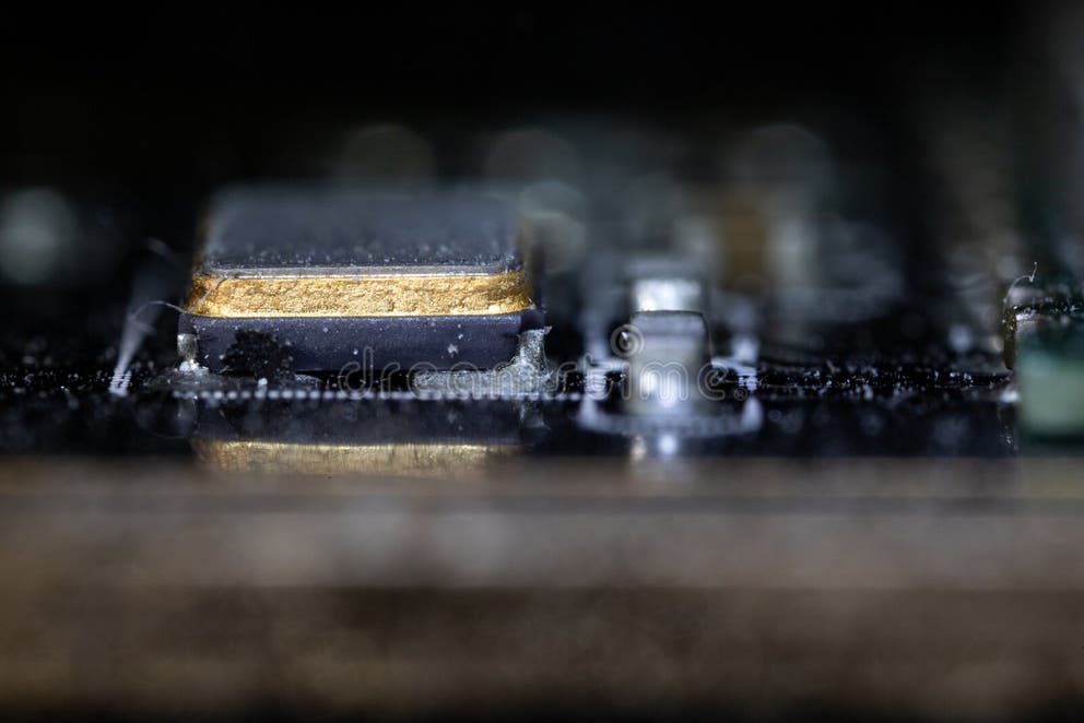 Inside of Electronic Devices Stock Image - Image of engineering ...