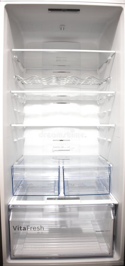 Empty Fridge. Inside Empty Fridge. Refrigerator Stock Photo - Image of ... Empty Fridge. Inside Empty Fridge. Refrigerator Stock Photo - Image of ...