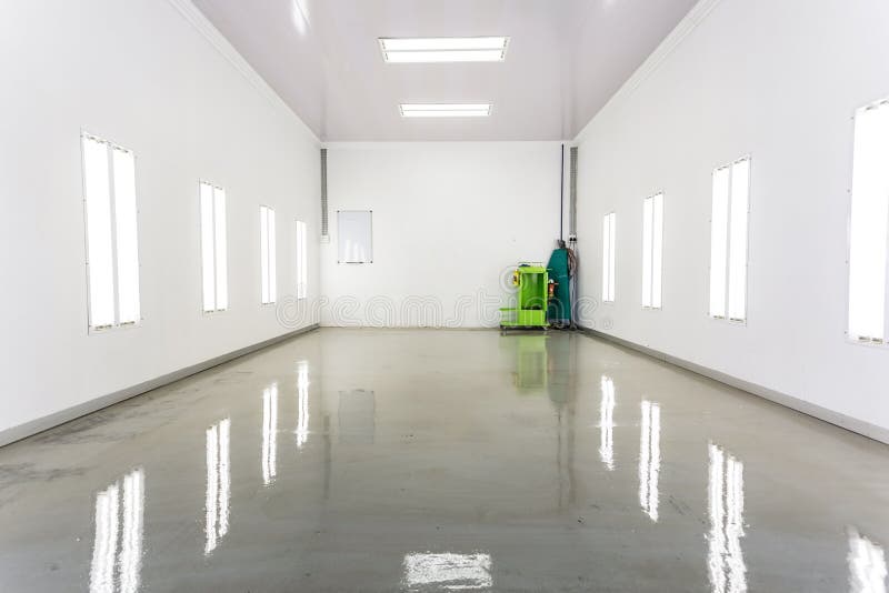Inside an Empty Panel Beater Vehicle Workshop Bay Editorial Image ...